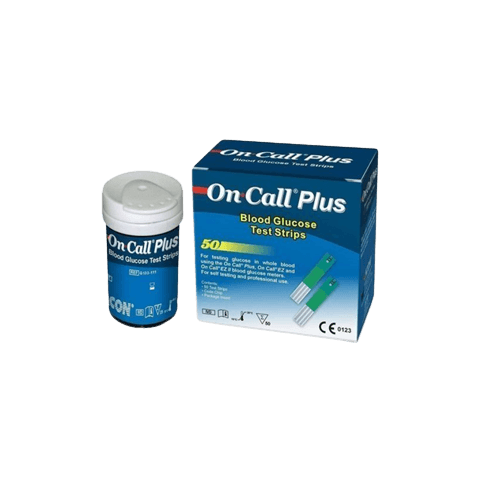 On Call Plus Blood Glucose Test Strips 50s - Health Alone
