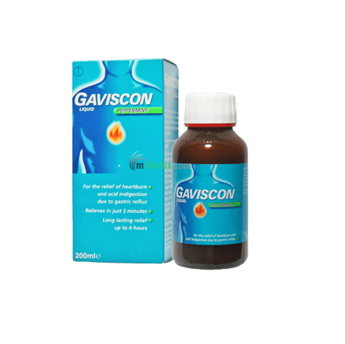 Buy Gaviscon Liquid Peppermint 200ml in Keny